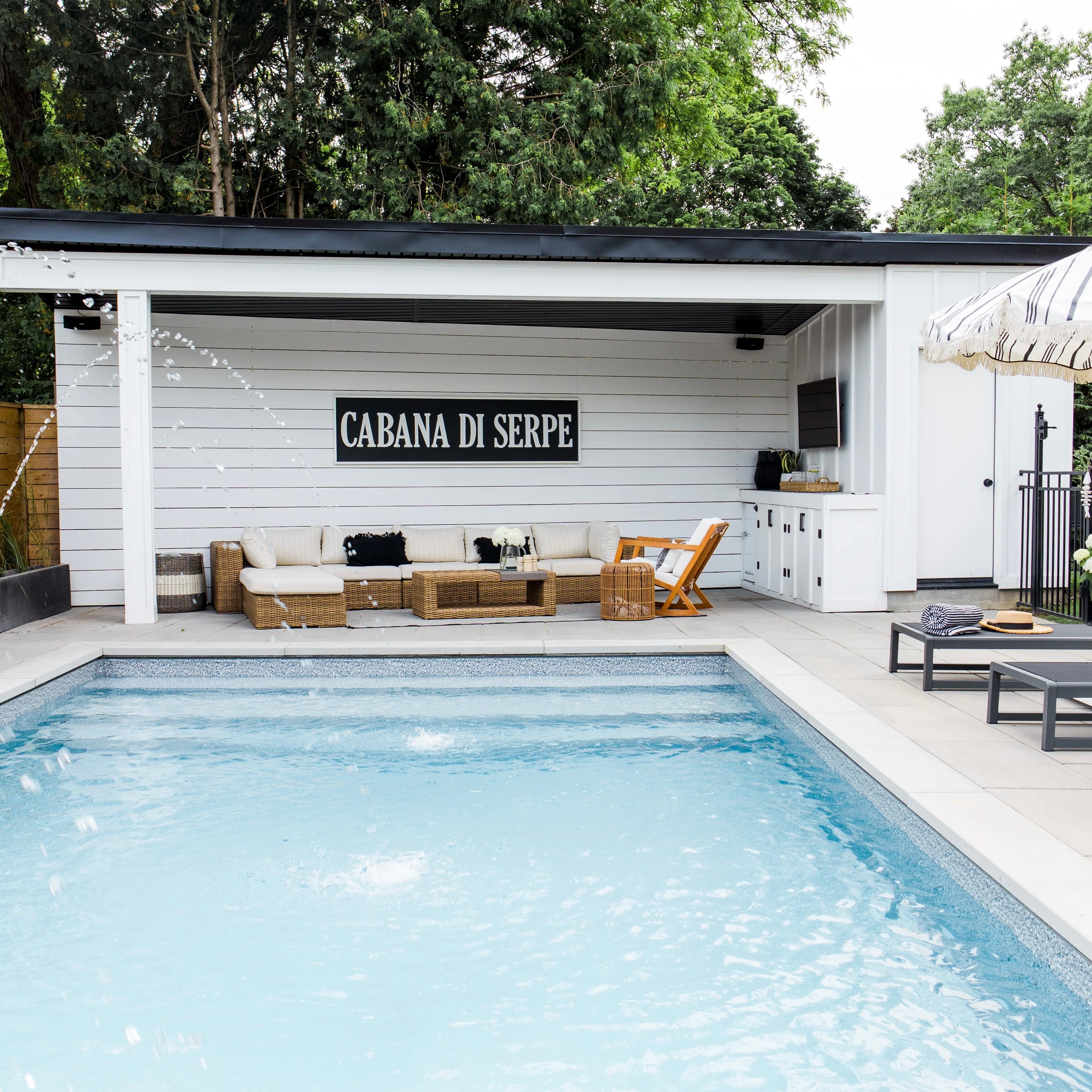 Cabana / Backyard Outdoor Sign – Urban Playground Designs