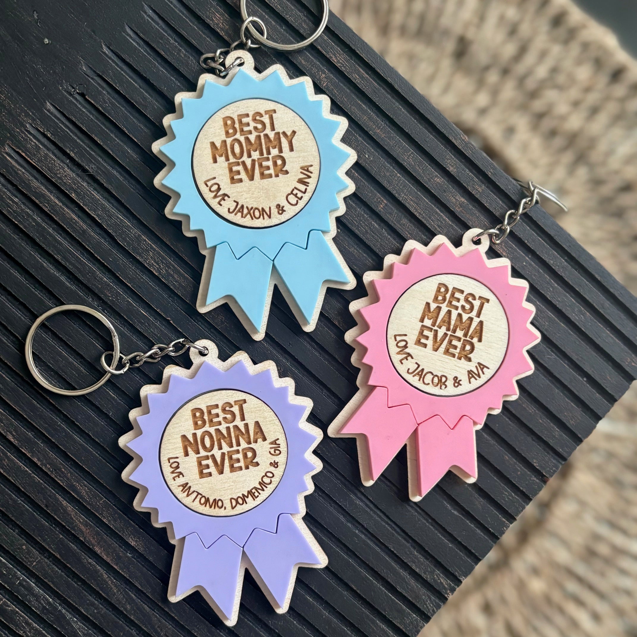 Ribbon Keychain – Urban Playground Designs